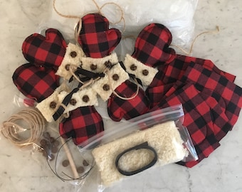 Mitten Garland | Etsy