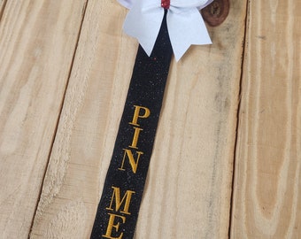 Cheer Pin Me Ribbon - Etsy