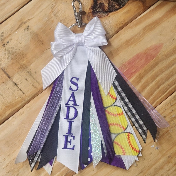 Softball Ribbon - Etsy