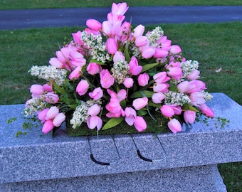 Grave flowers | Etsy