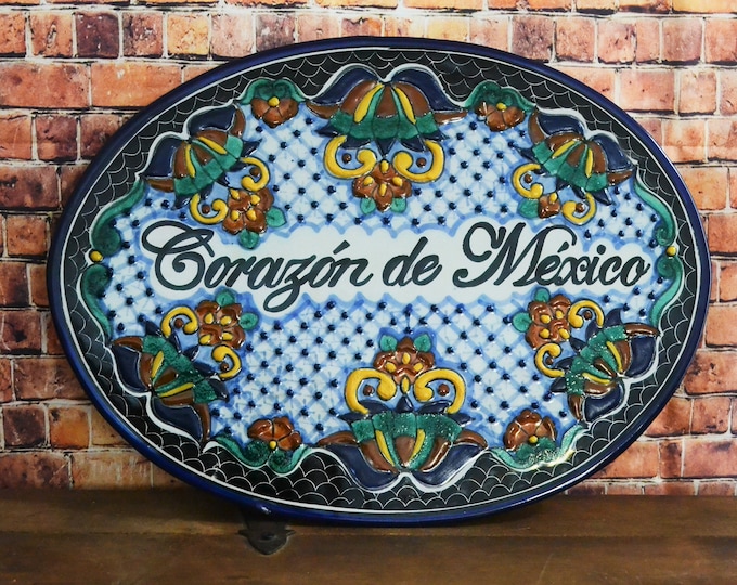 Personalized Talavera Tile House Sign New Home Gift Talavera - Etsy
