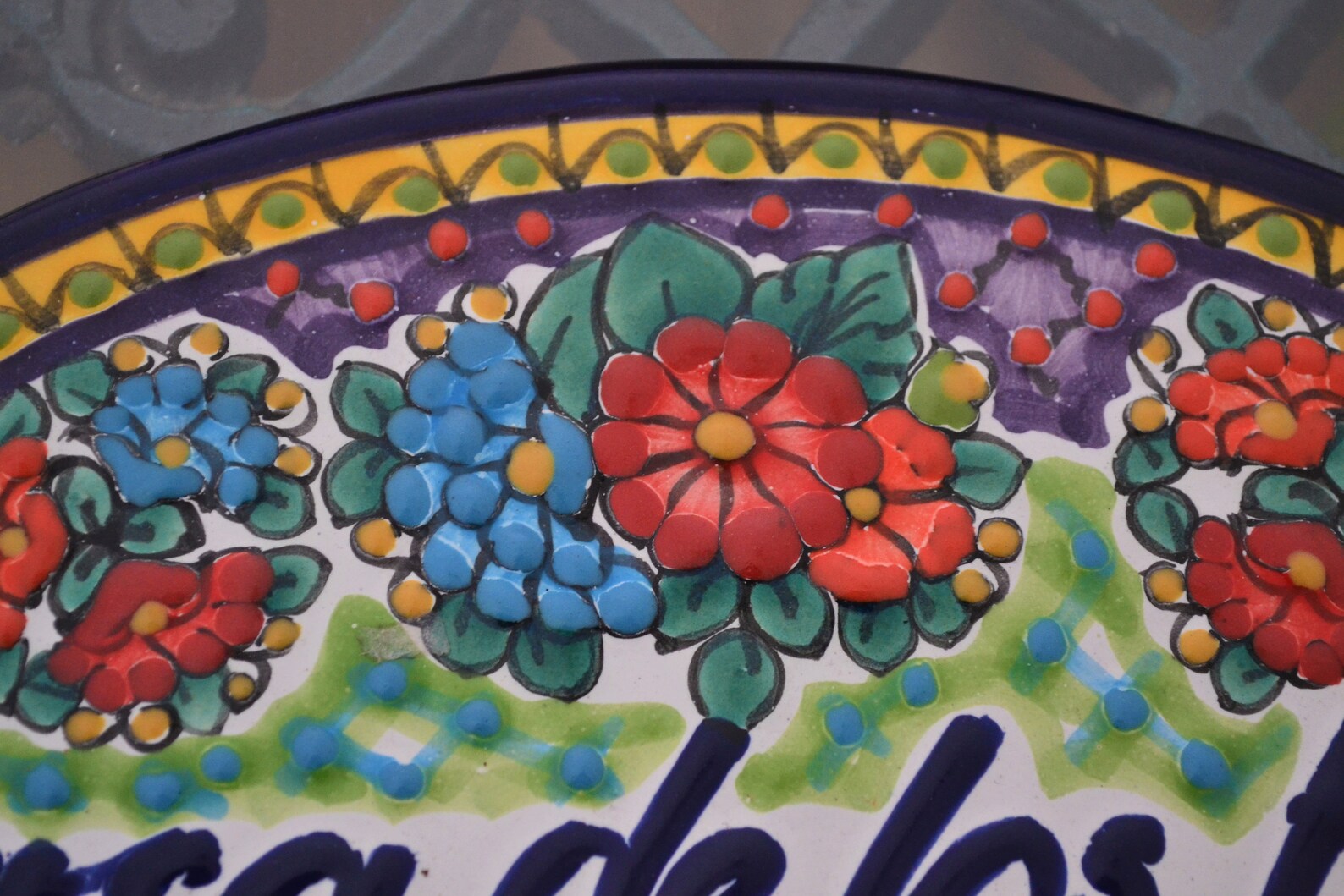 Personalized Talavera Tile House Sign Welcome Sign | Etsy