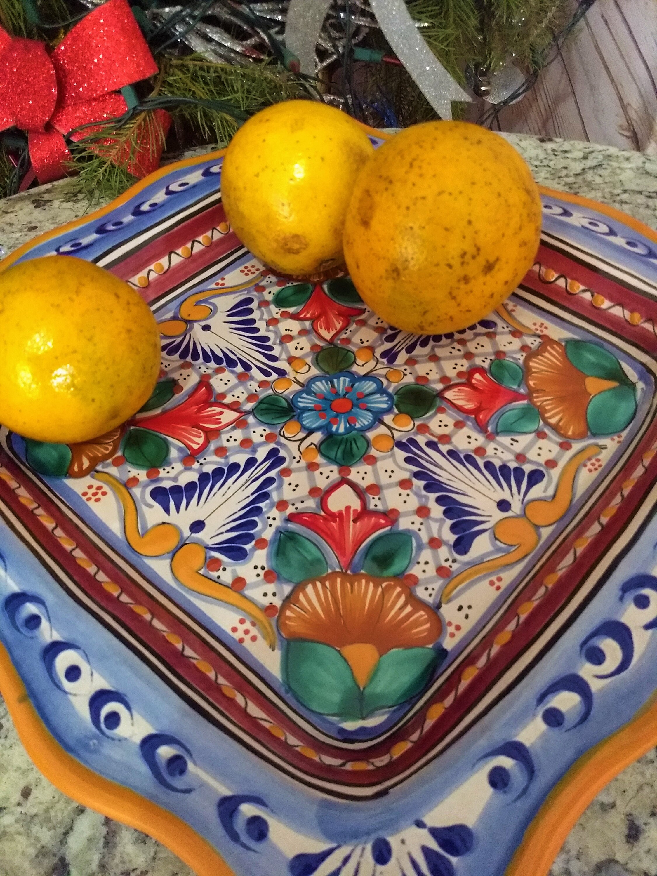 Mexican Talavera Serving Plate Talavera Tiles Talavera Tray - Etsy