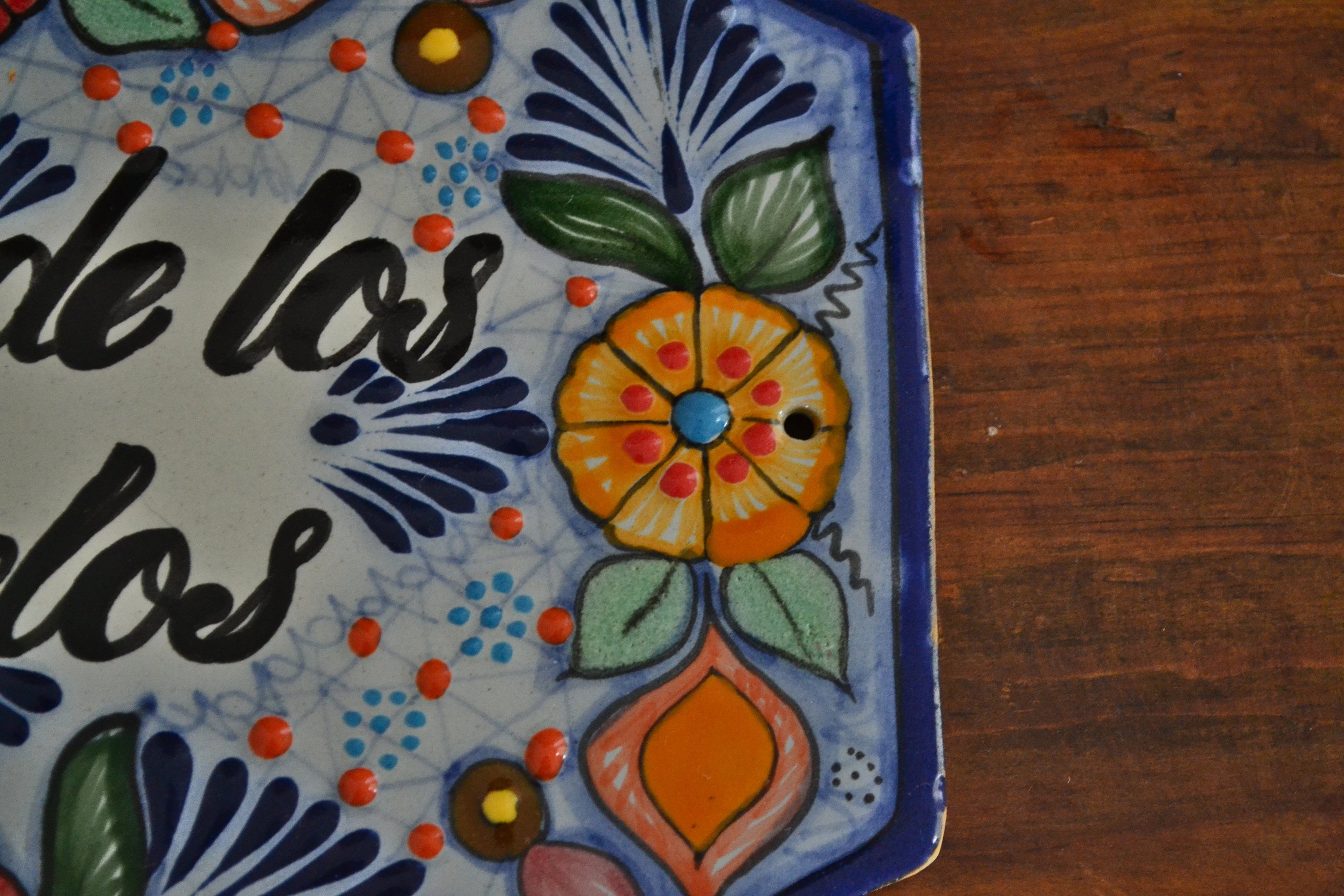 Upgrated Shipping Personalized Talavera Tile House Sign - Etsy