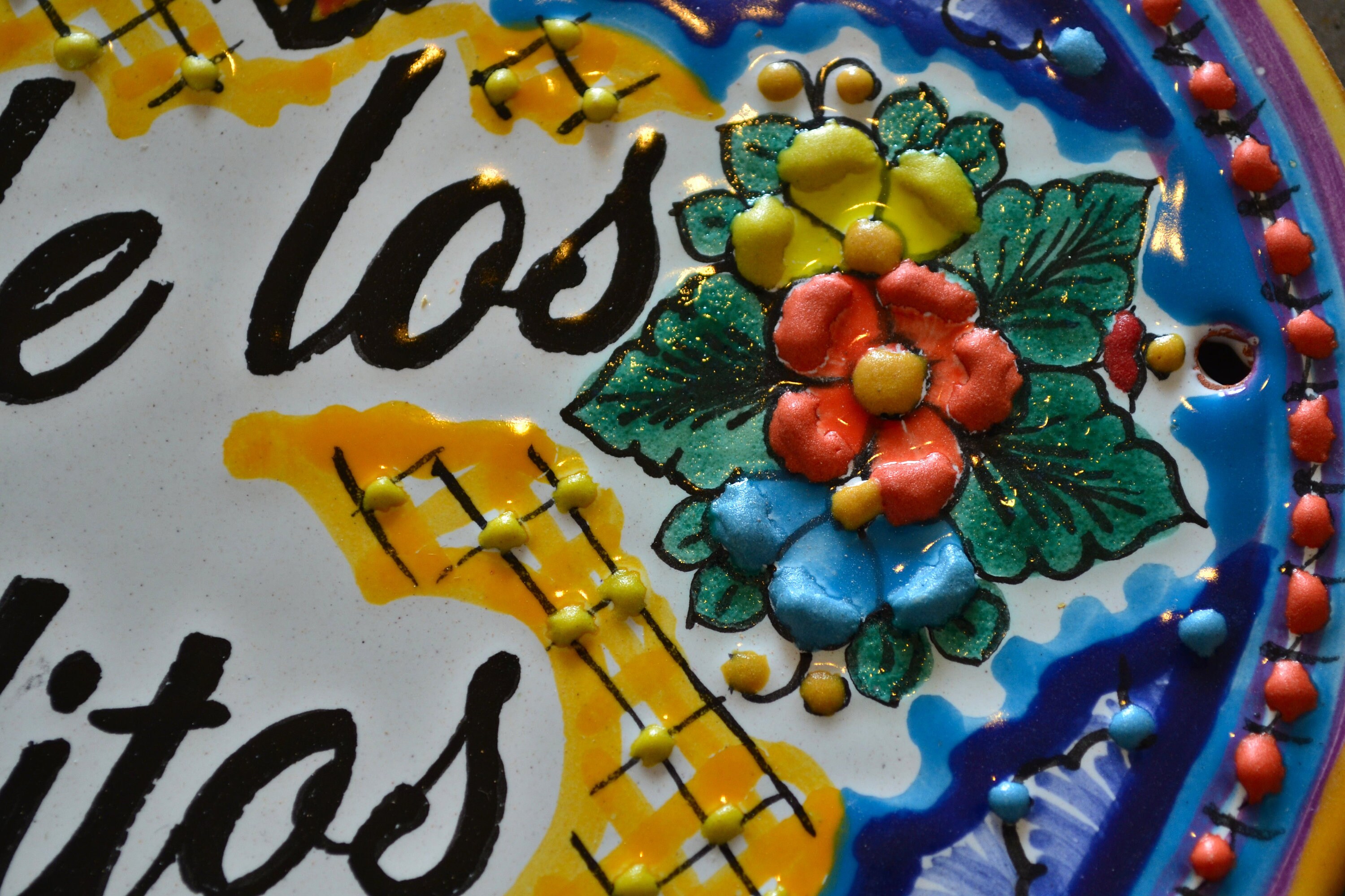 Set of 2 Personalized Talavera Tile House Sign, Housewarming Gift ...