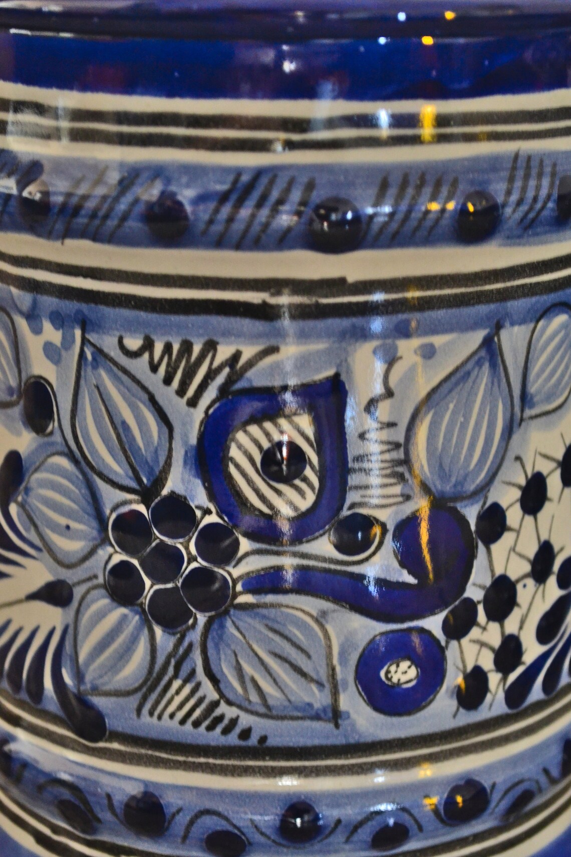 Set of 3 Mexican Canister, Talavera Canister, Kitchen Canister Set ...