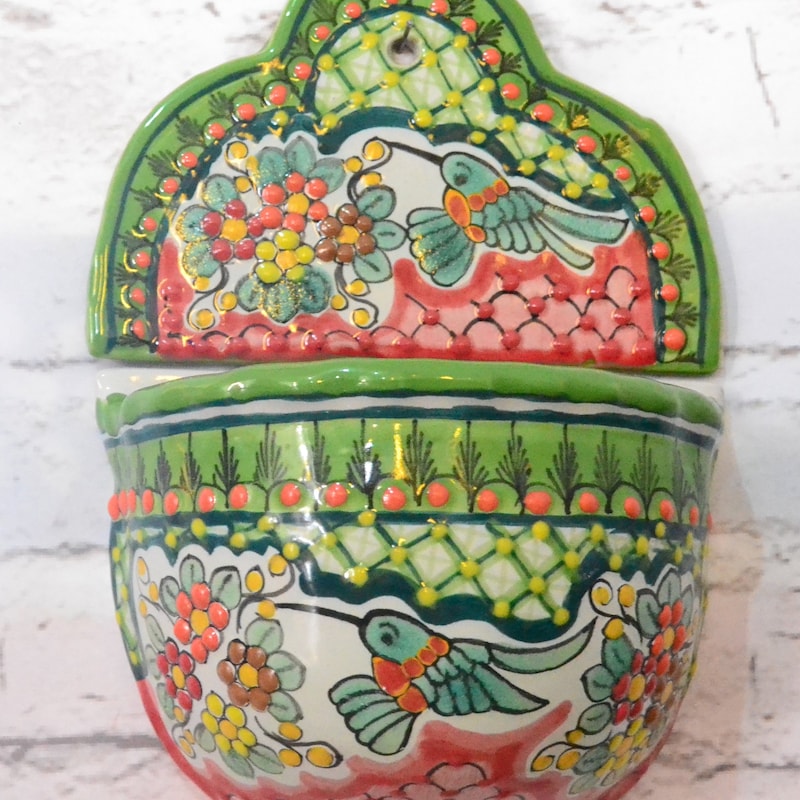 Mexican Pottery Planter - Etsy