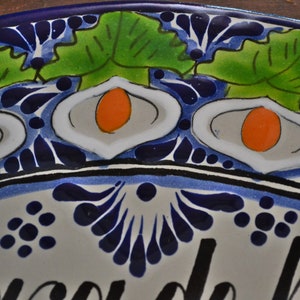 13" Express Shipping Personalized Talavera Tile House Sign ...