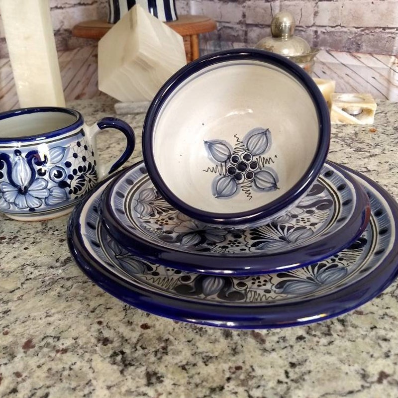 Talavera Dinnerware Set - Etsy