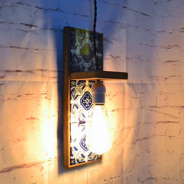 Rustic Sconce - Etsy