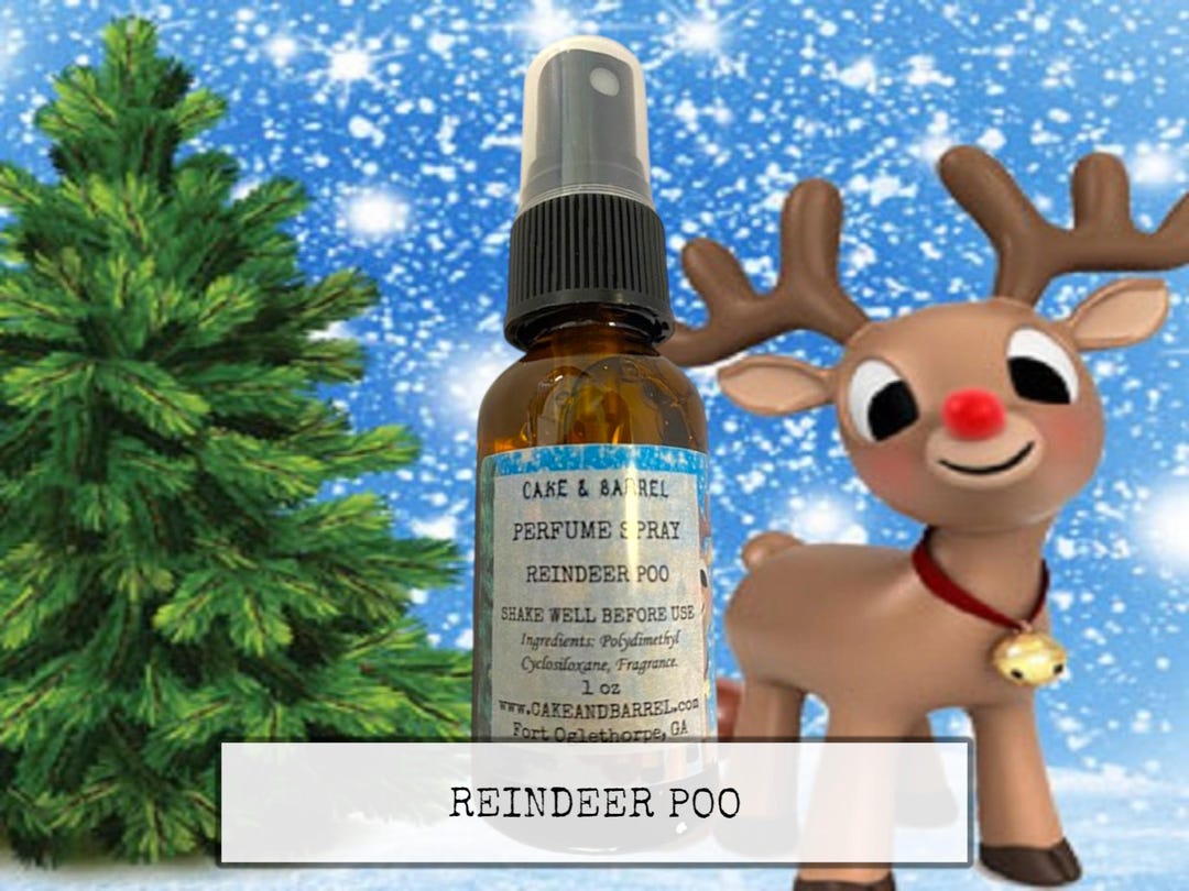 Reindeer Poo Perfume, Mist, Soap, Wash, Shampoo, Conditioner, Lotion ...