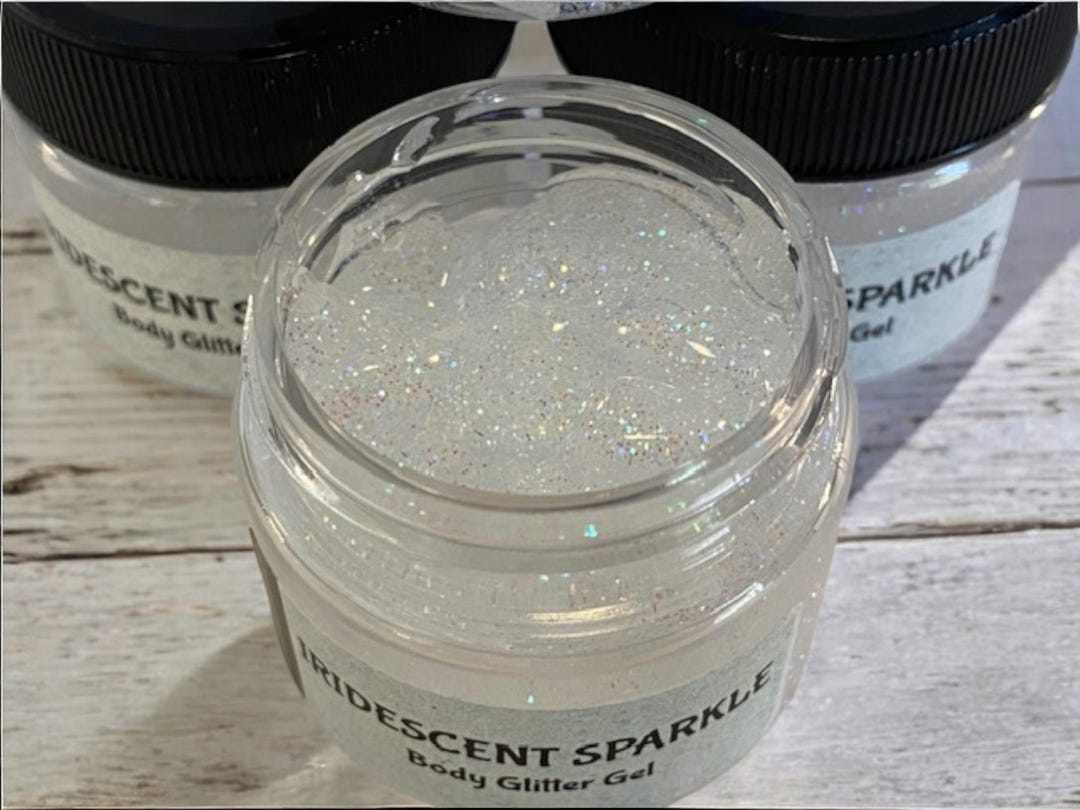 Iridescent Sparkle Body Glitter Gel - Etsy