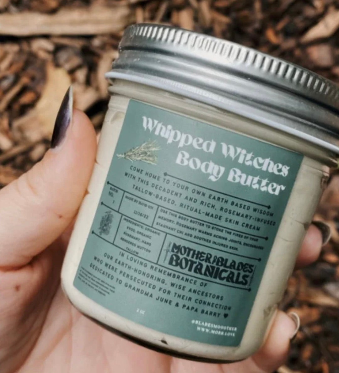 Whipped Witches Rosemary Tallow Butter - Etsy