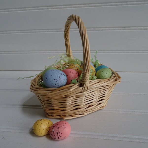 Small Wicker Basket - Etsy