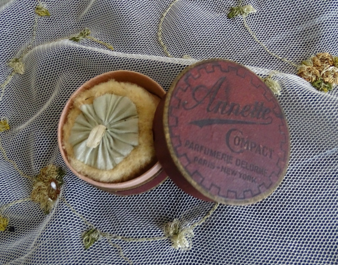Antique Annette Face Powder Compact, RARE Early 1900's Parfumerie ...