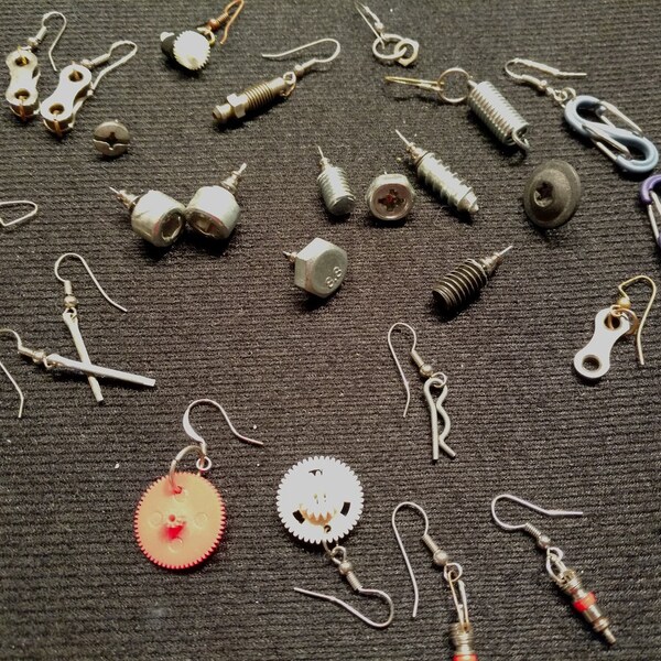 Hardware Earrings - Etsy