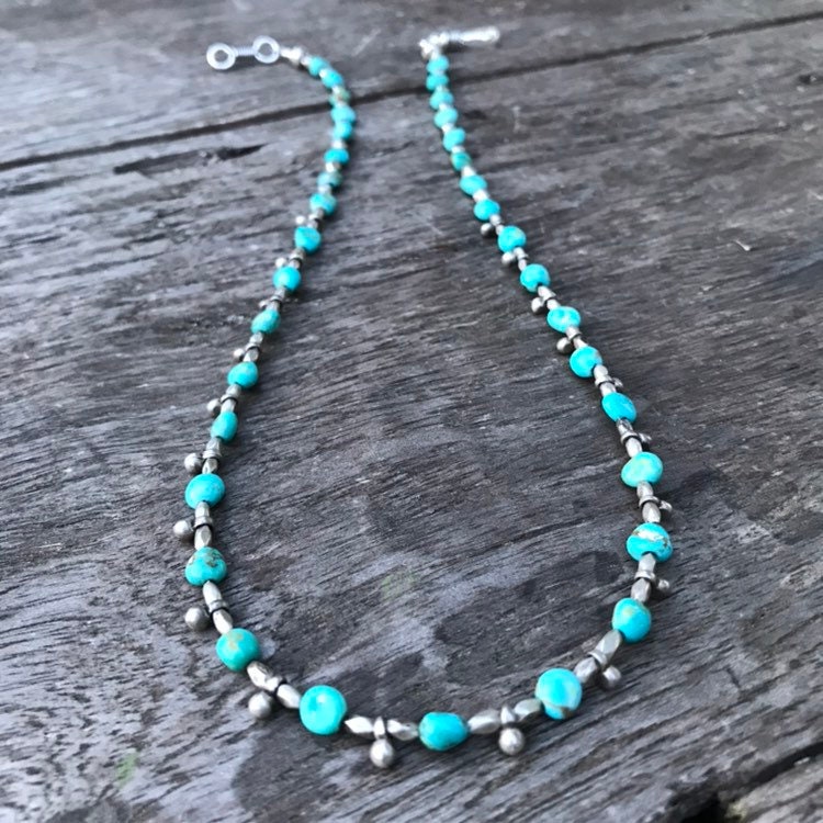 Turquoise & Silver - Etsy
