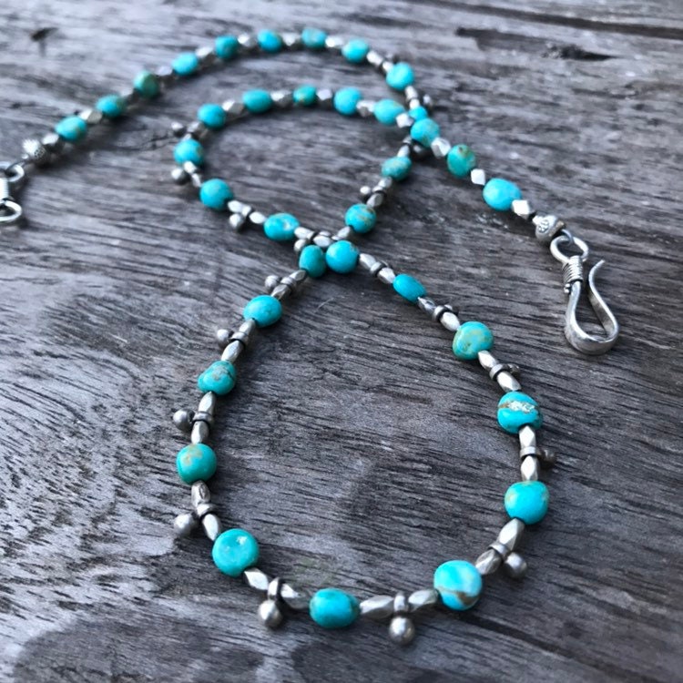 Turquoise & Silver - Etsy