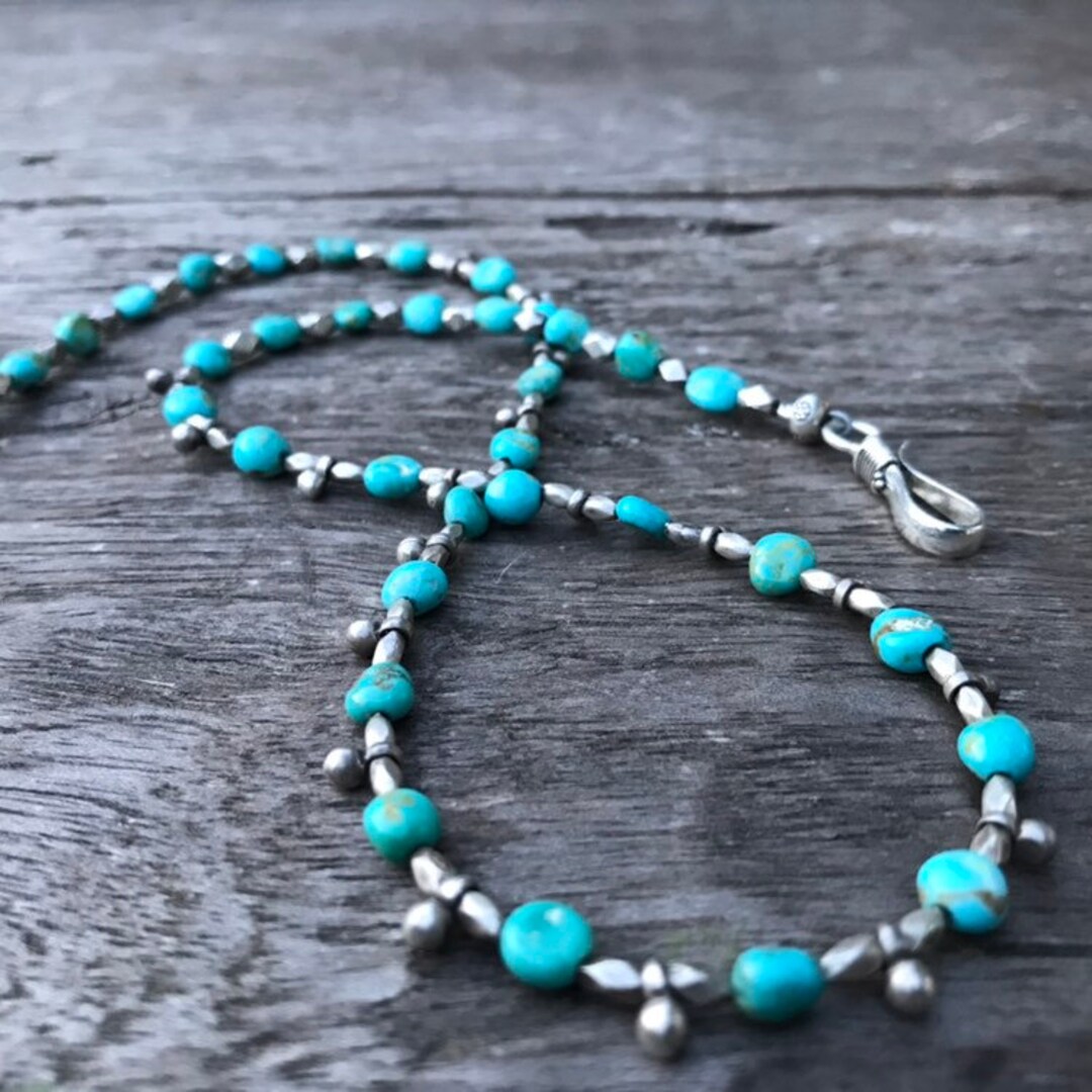 Turquoise & Silver - Etsy