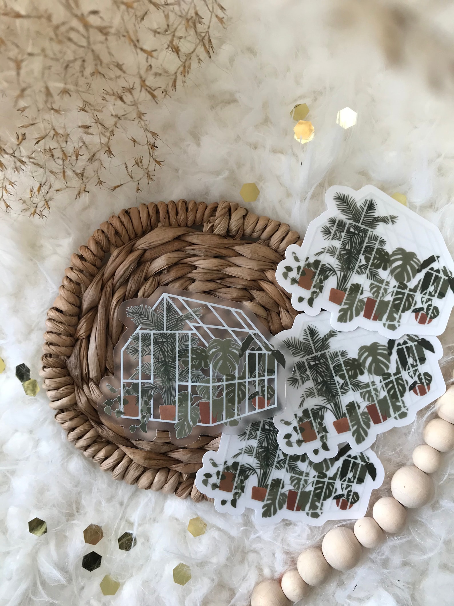 Clear Greenhouse Sticker Waterproof Sticker Vinyl Sticker - Etsy