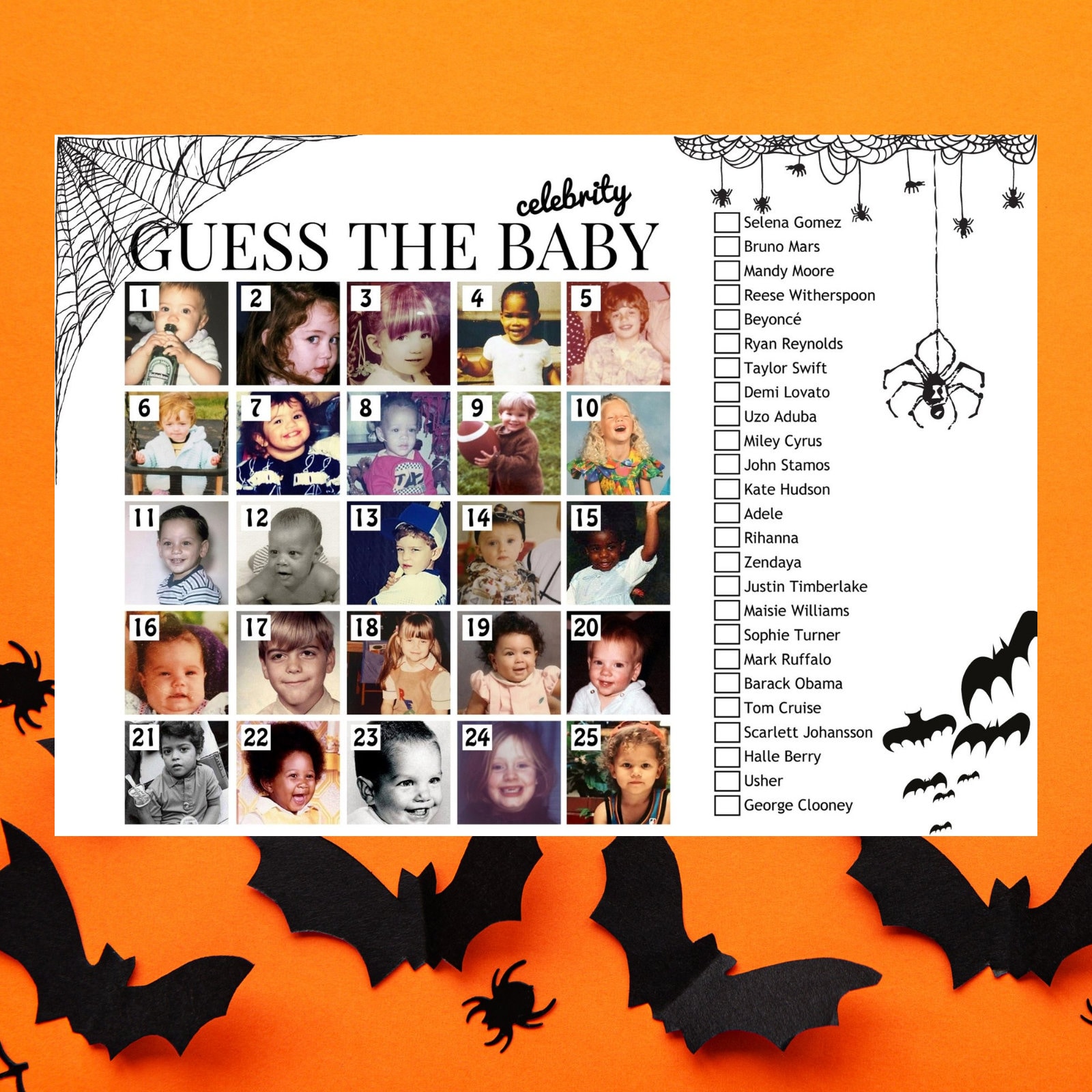 Halloween Guess the Celebrity Baby Photos, Who is That Baby, Guess the ...