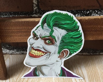 Joker decal | Etsy