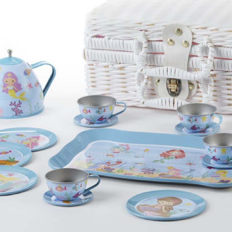 Tin Tea Set - Etsy