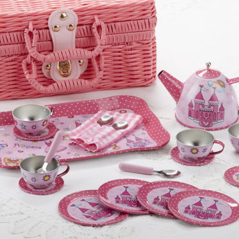 Tin Tea Set - Etsy