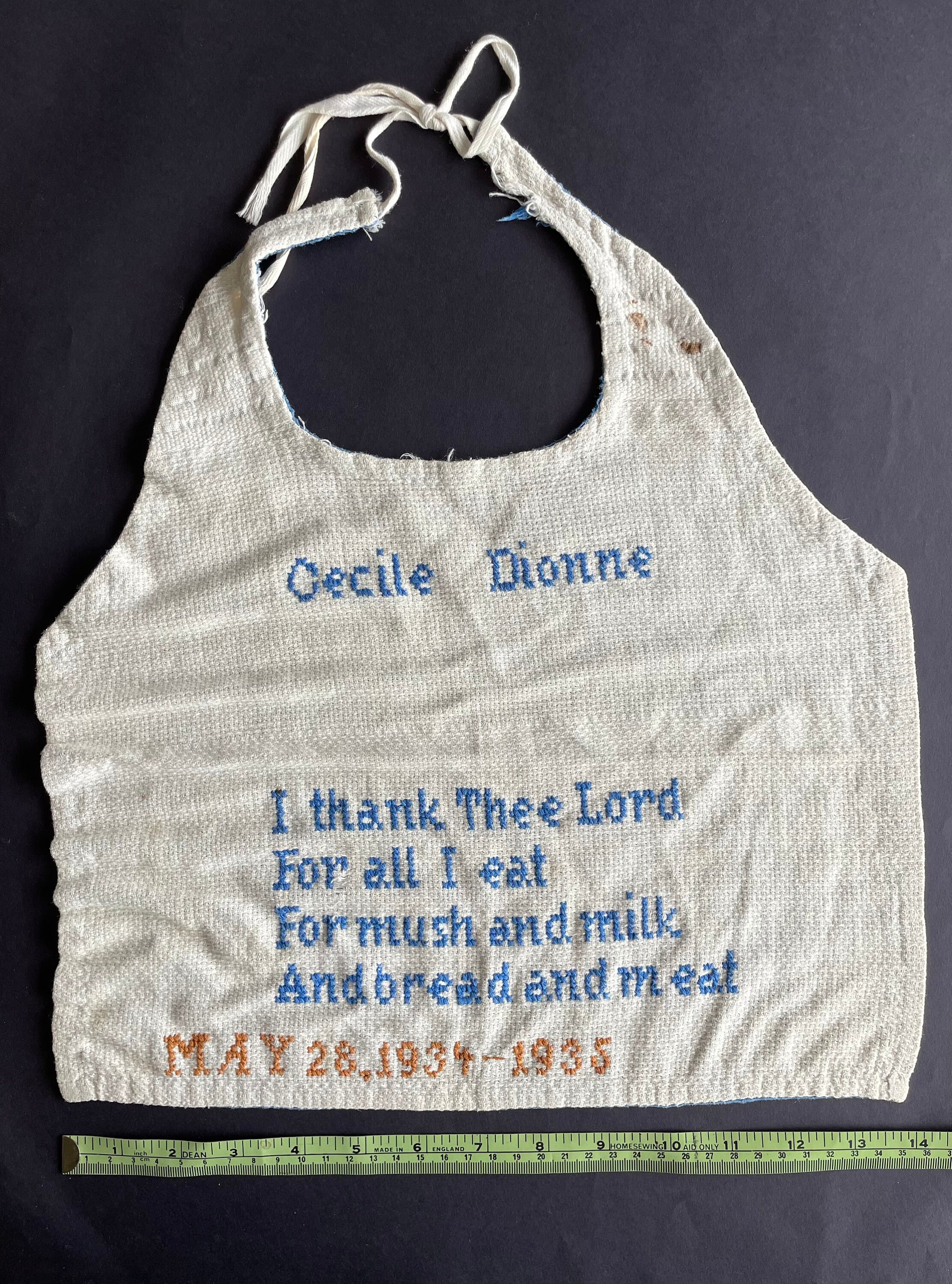 Art & Collectibles Bib Cecile Dionne Quintuplets Collectibles ...
