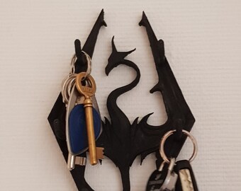 Skyrim Keychain - Etsy
