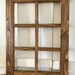 Farmhouse Window Frame, Vintage Style 6 Pane Window Frame, Cottage ...
