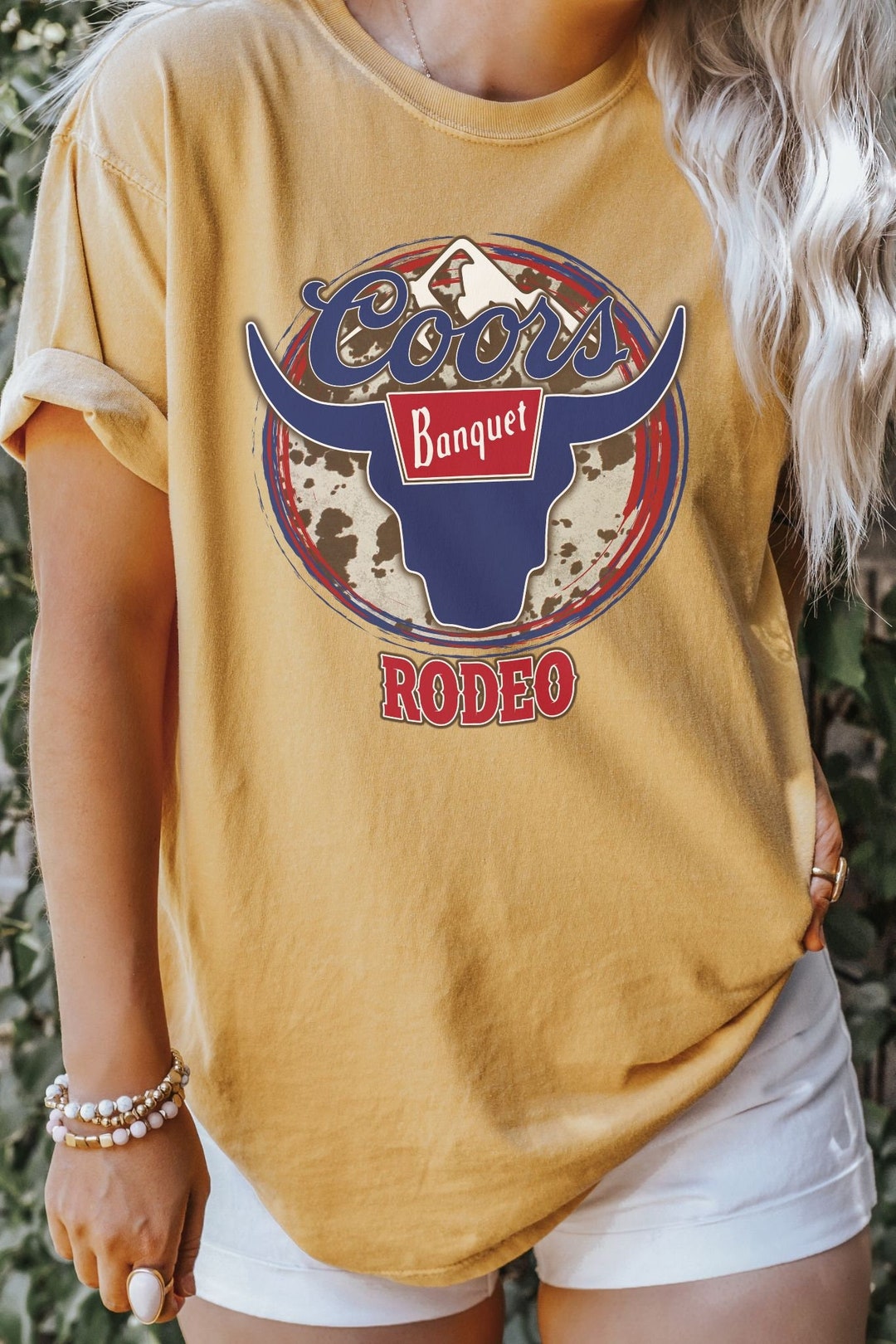 Coors Banquet Rodeo Western Graphic Tee - Etsy