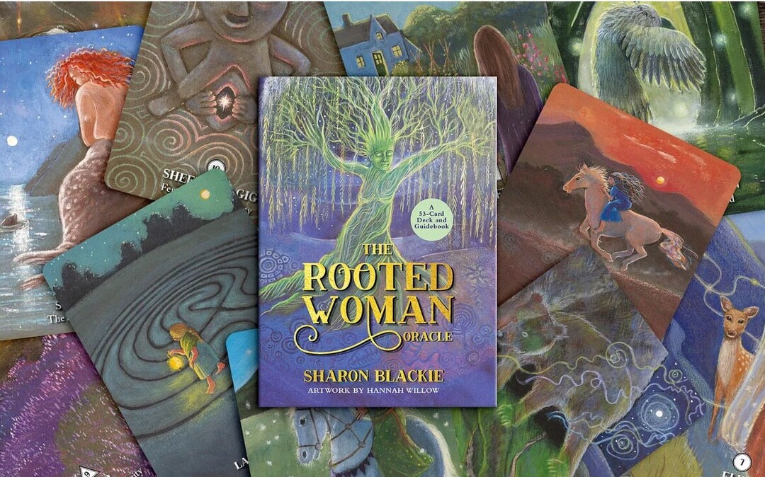 The Rooted Woman Oracle: 53 Card Deck & Guidebook by Sharon Blackie - Etsy