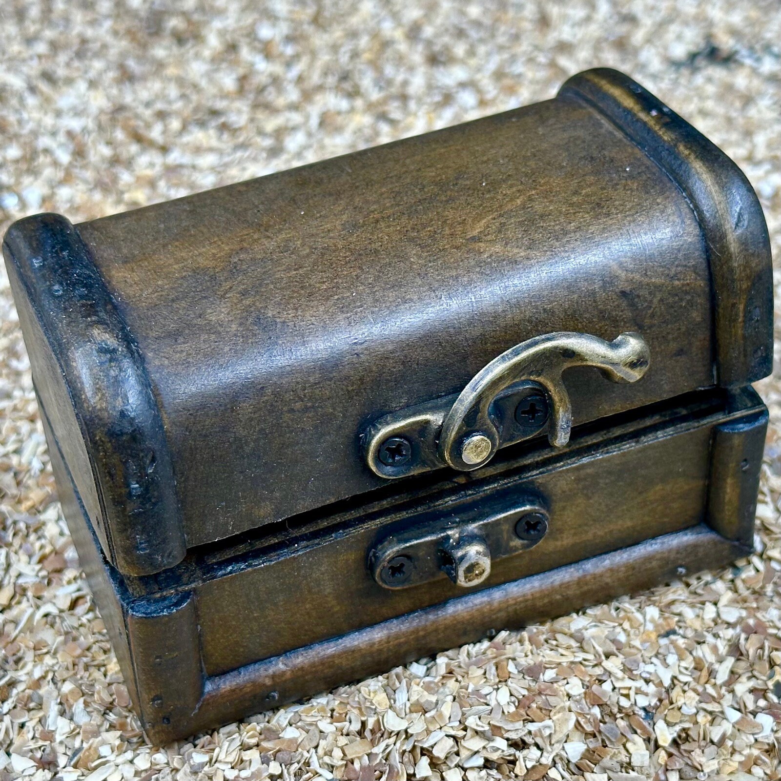 Treasure Chest Gift With Real Fossils Crystals and Gemstones - Etsy UK