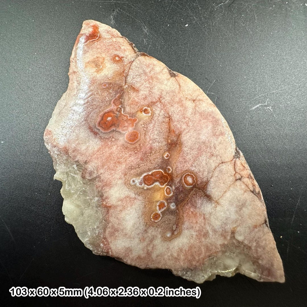 Dulcote Agate Uk Natural Banded Chalcedony Quartz Mineral Specimen Gift ...