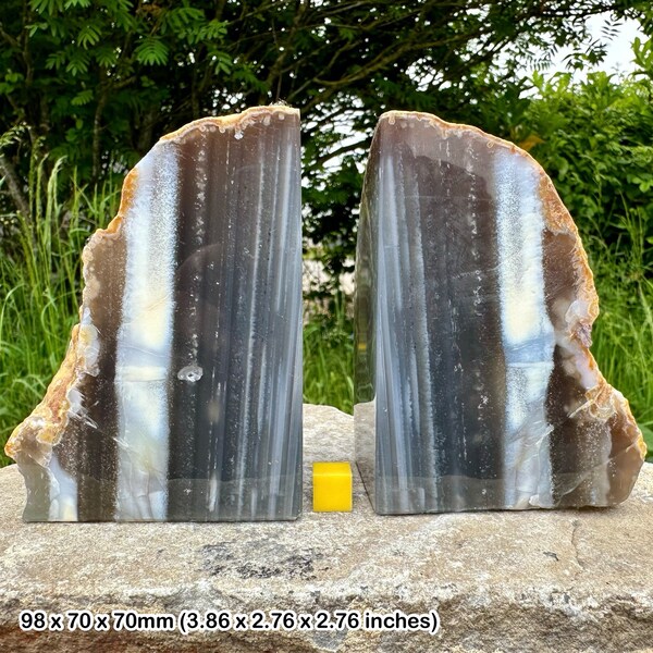 Crystal Bookends - Etsy UK