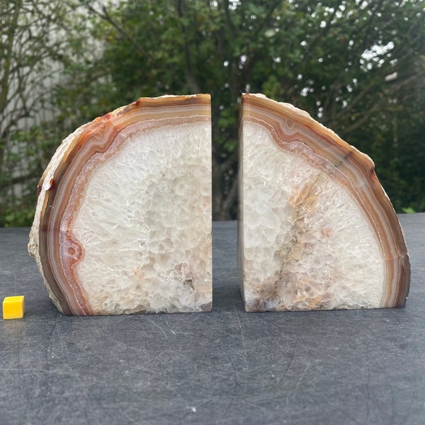 Agate Bookends - Etsy