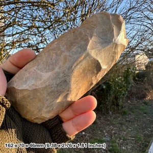 Authentic Stone Age Flint Hand Axe Rare Artifact for Collectors and ...