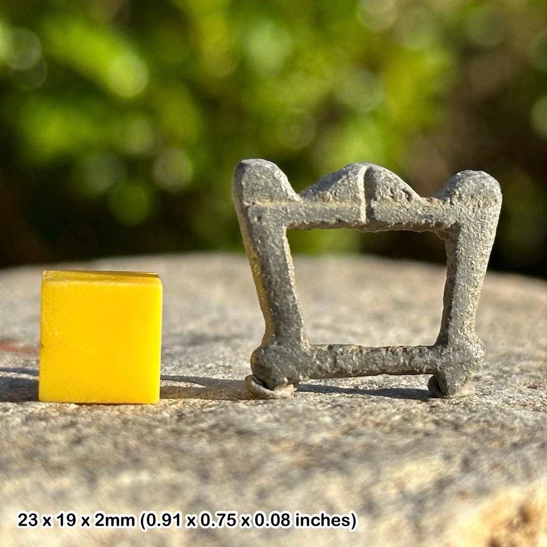 Medieval Buckle British Metal Detecting Find Genuine Certified Specimen ...