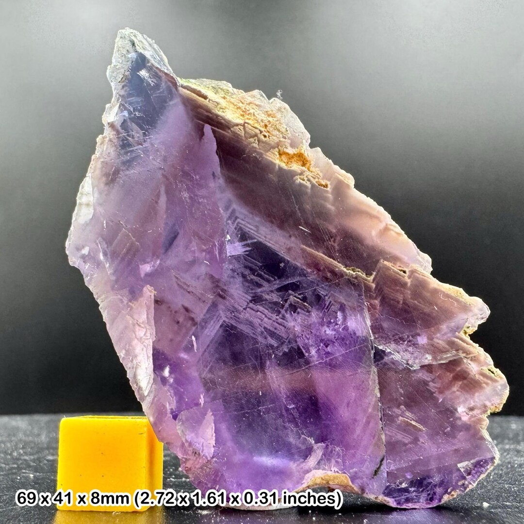 Rare Grade a Fluorite Slices With Phantom, High Luster, Natural ...