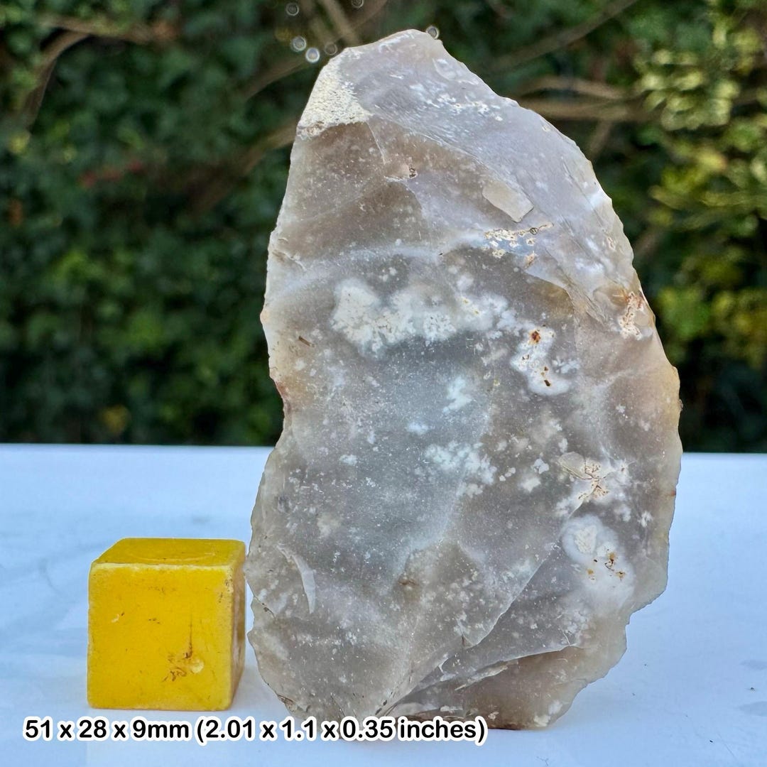 Neolithic Flint Scraper Artefact – British Stone Age Tool, Scarborough ...
