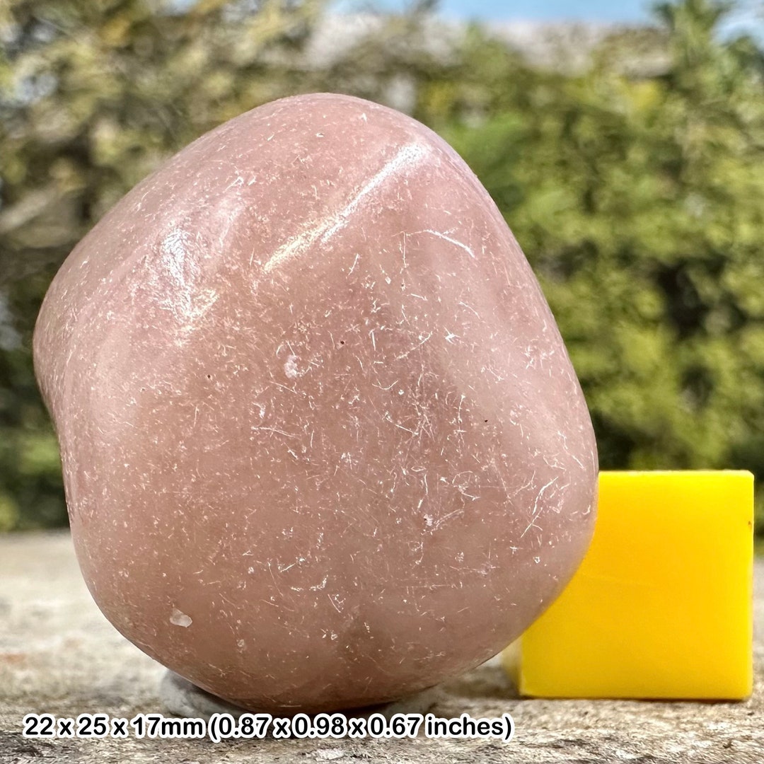 Talc Tumbled Pink rare: Talc Crystal Raw Mineral for Soothing and ...