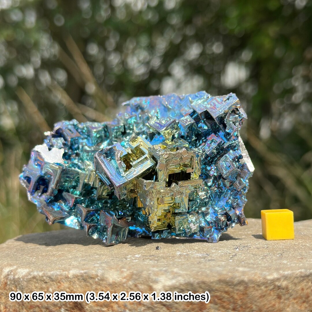 Bismuth Authentic Spiritual Healing Crystal Mineral Stone Certified - Etsy