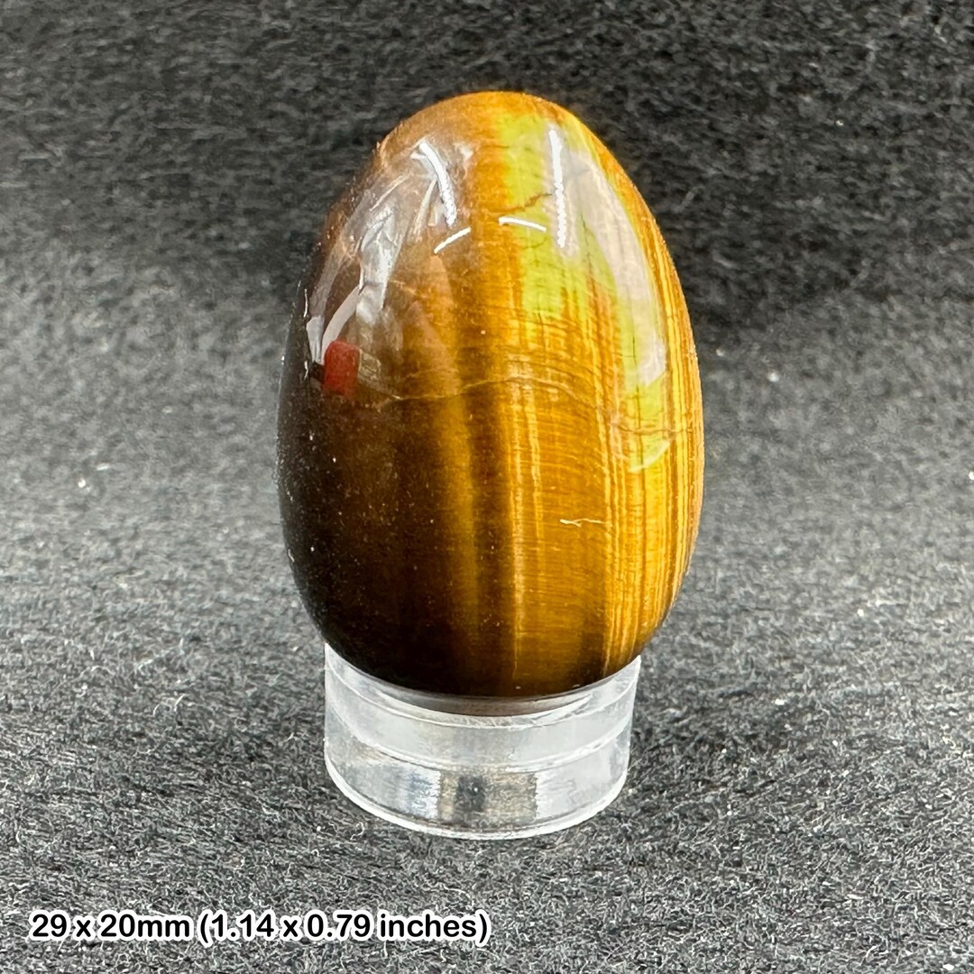 Tiger Eye Crystal Egg Madagascar Polished Tiger's Eye Mineral Specimen ...