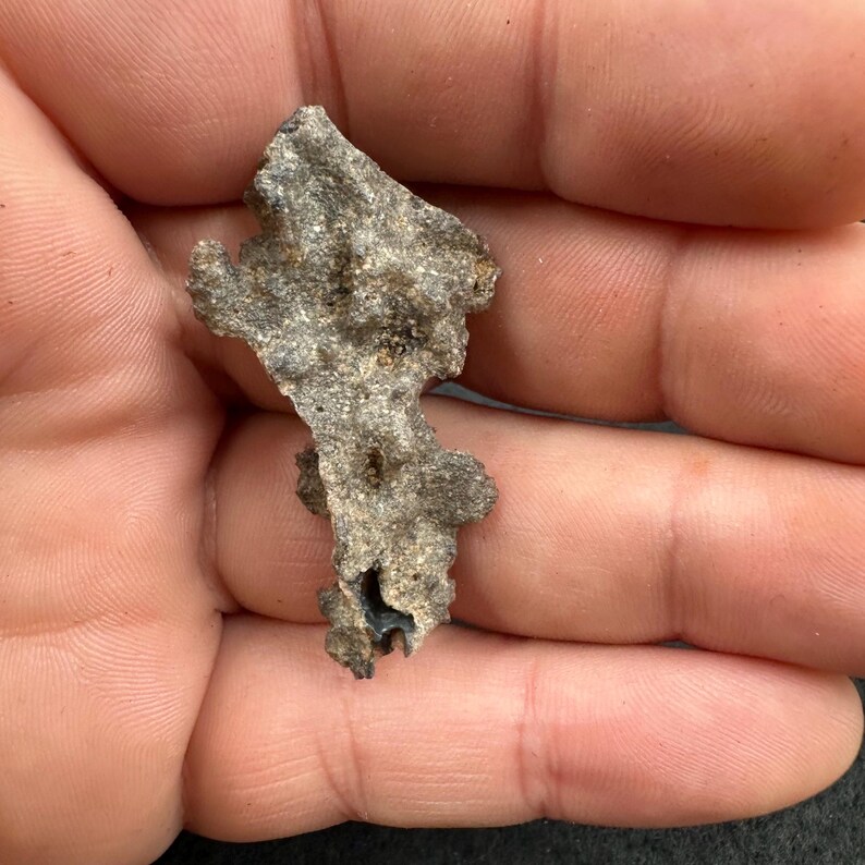 Fulgurite Mineral Specimen Morocco Natural Lightning Glass Sand Tube ...
