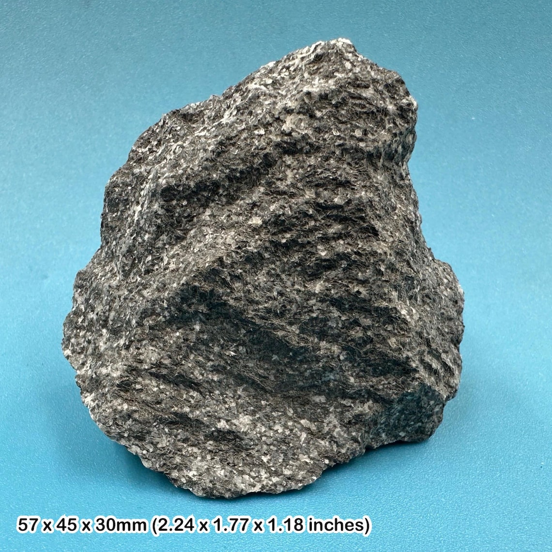 Hornblende Gneiss, Metamorphic Rock, Geology Sample, Norway, Genuine - Etsy