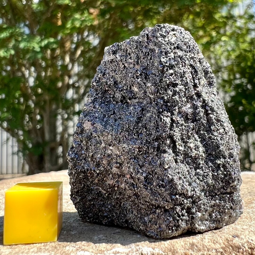 Pure Black Magnetite Crystal From Norway Polished Mineral - Etsy UK