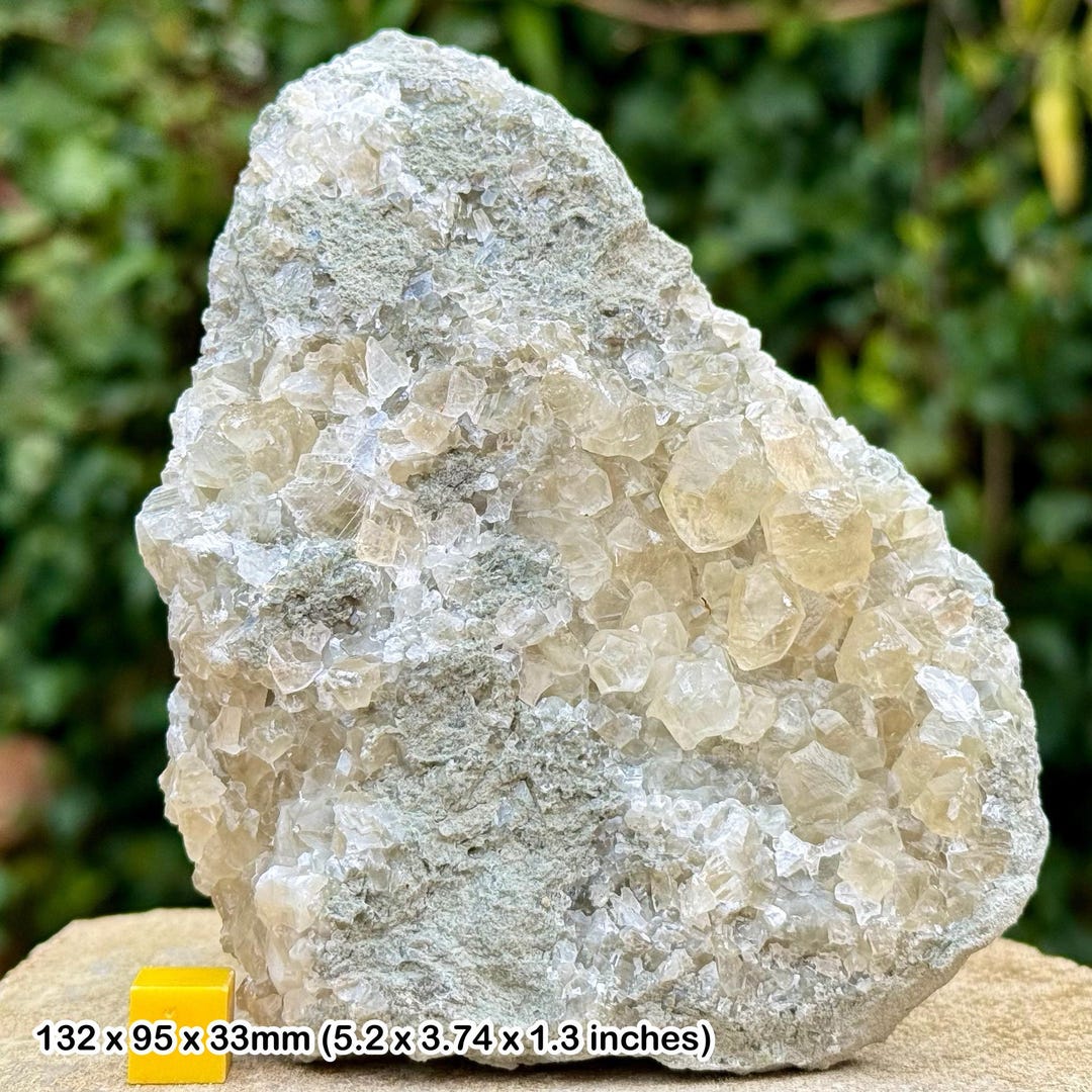 Rare Calcite Crystals in Vug - Sidmouth Mudstone Formation, Triassic ...