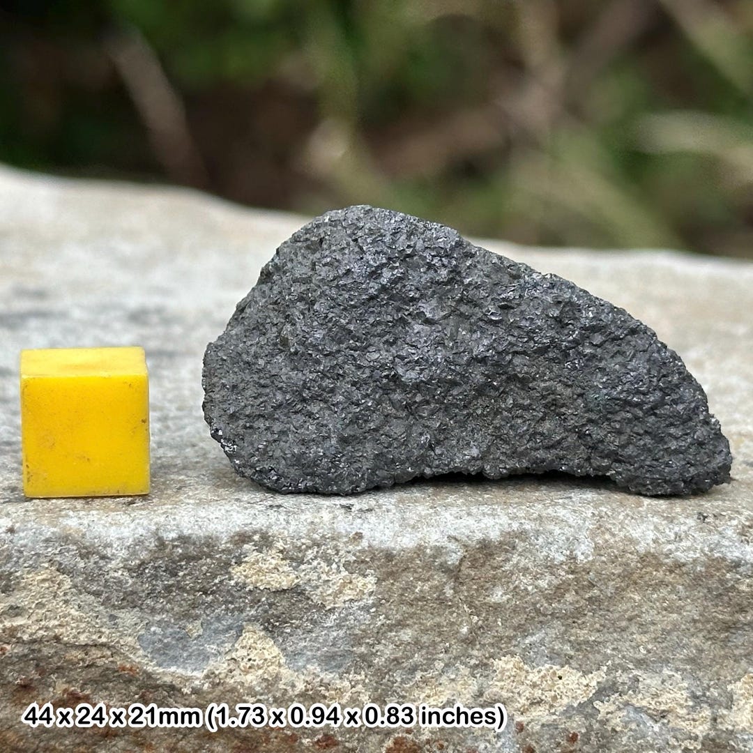 Pure Black Magnetite Crystal From Norway, Polished Mineral Specimen - Etsy