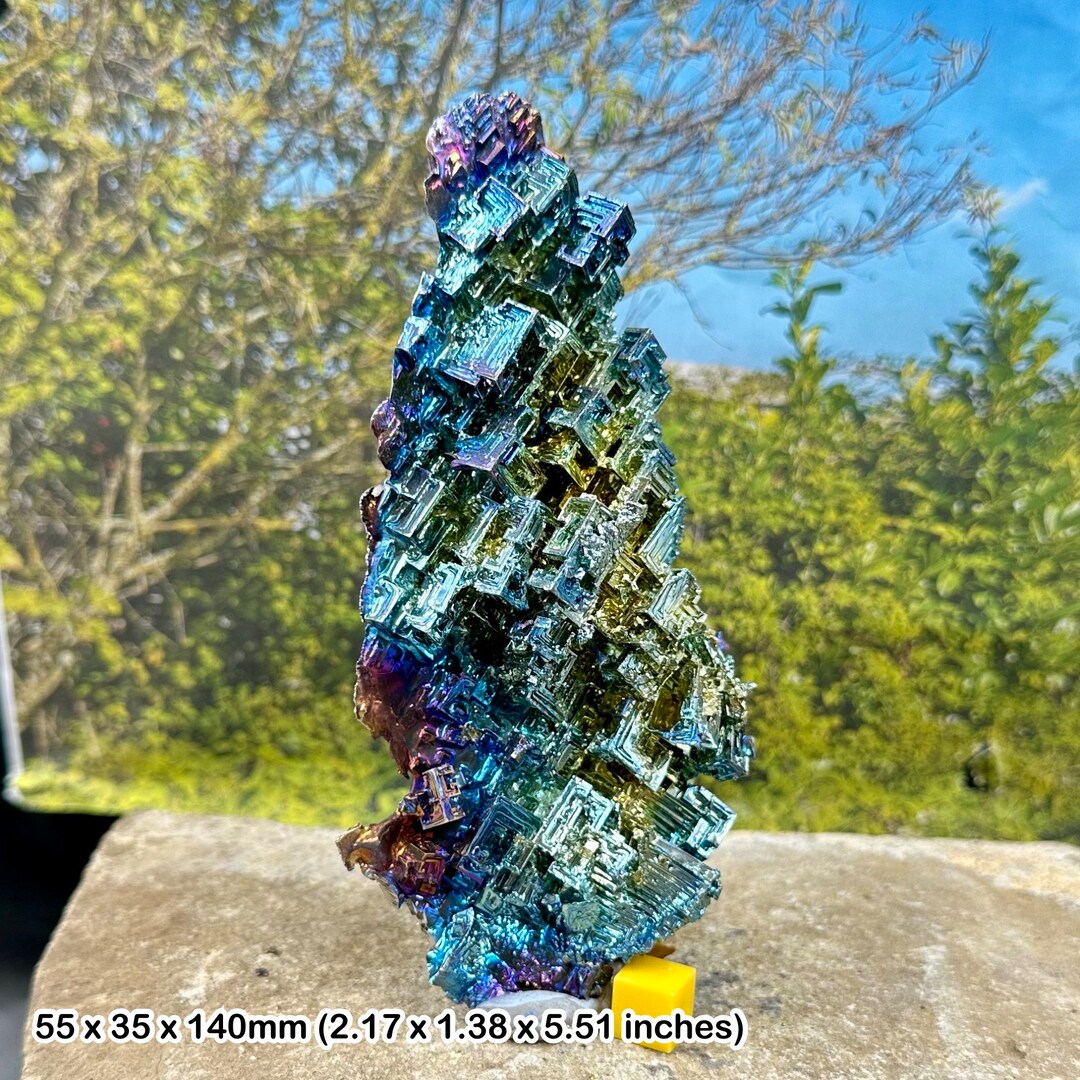 Bismuth Authentic Spiritual Healing Crystal Mineral Stone Certified - Etsy